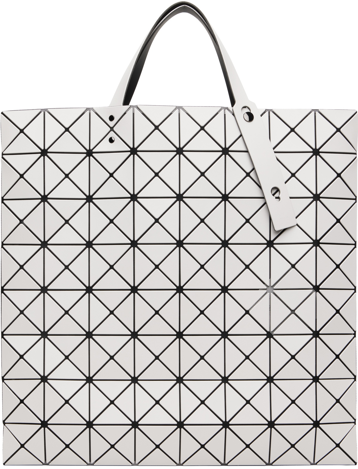 BAO BAO ISSEY MIYAKE Gray Lucent Tote Bao Bao Issey Miyake