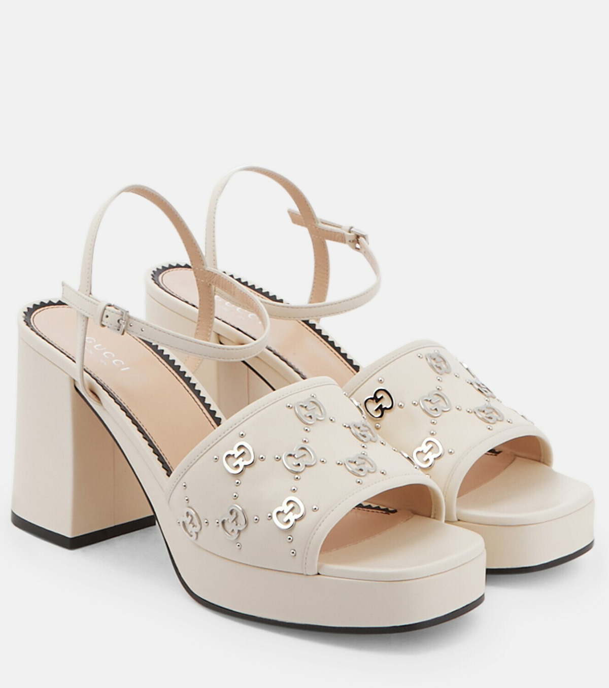 Gucci - Interlocking G platform sandals Gucci