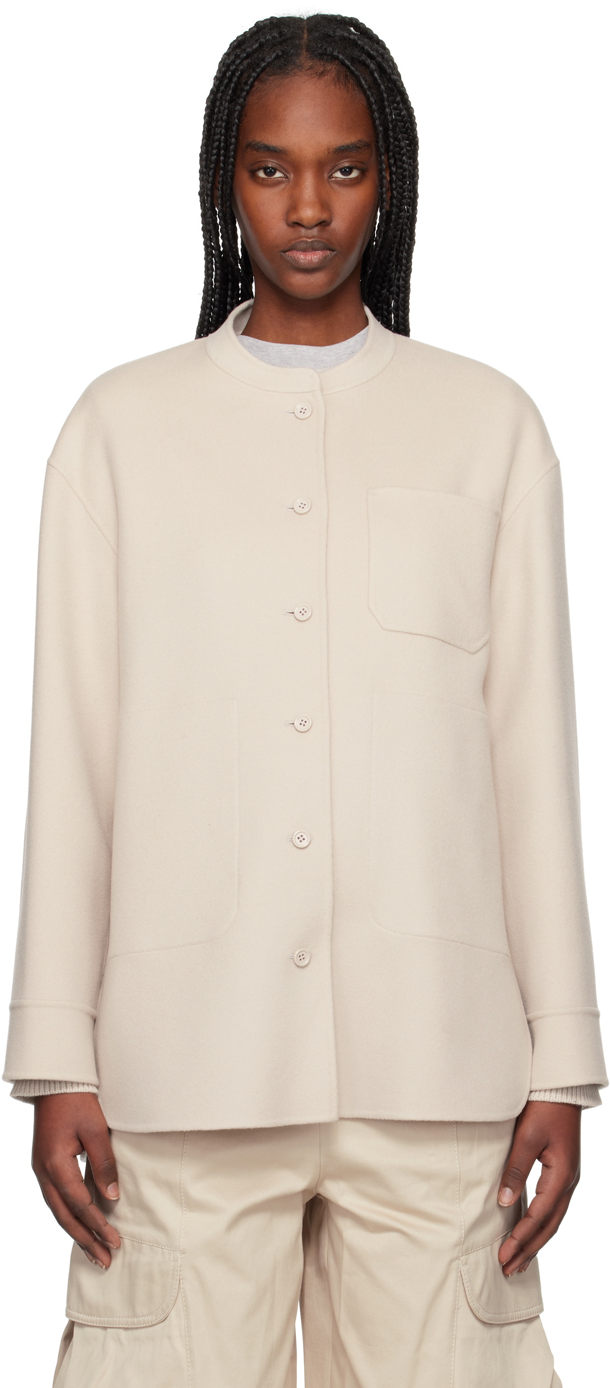 Max Mara Beige Costanza Jacket Max Mara