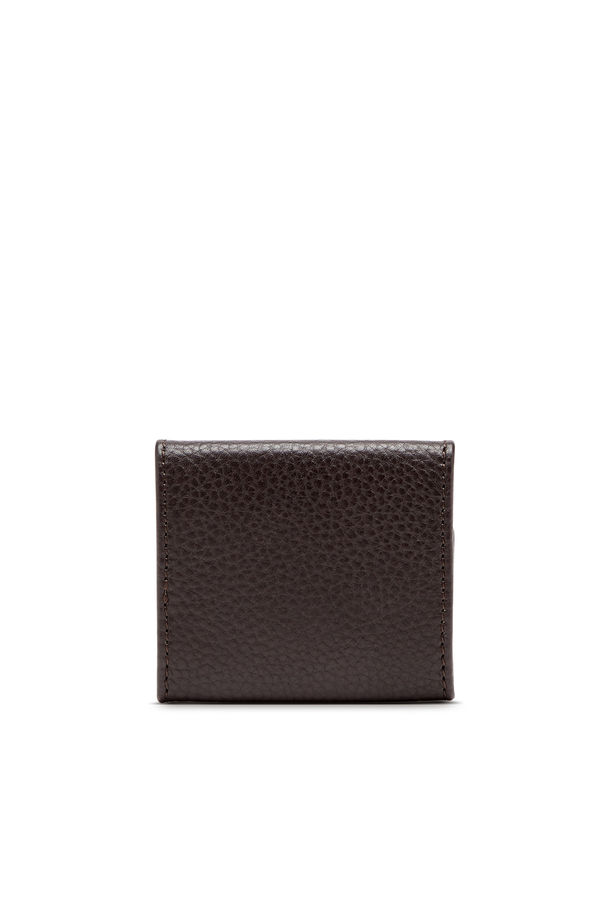 Diesel Coin purse in grainy leather - Small Wallets Mens in Brown Diesel