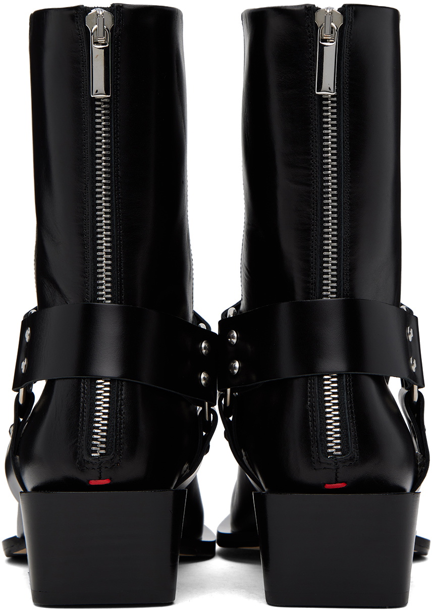 Aeyde Black Wayne Boots Aeyde