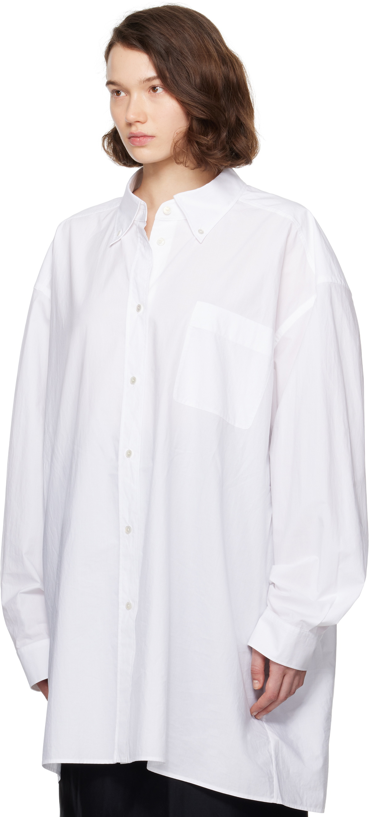 The Row White Victoria Shirt The Row