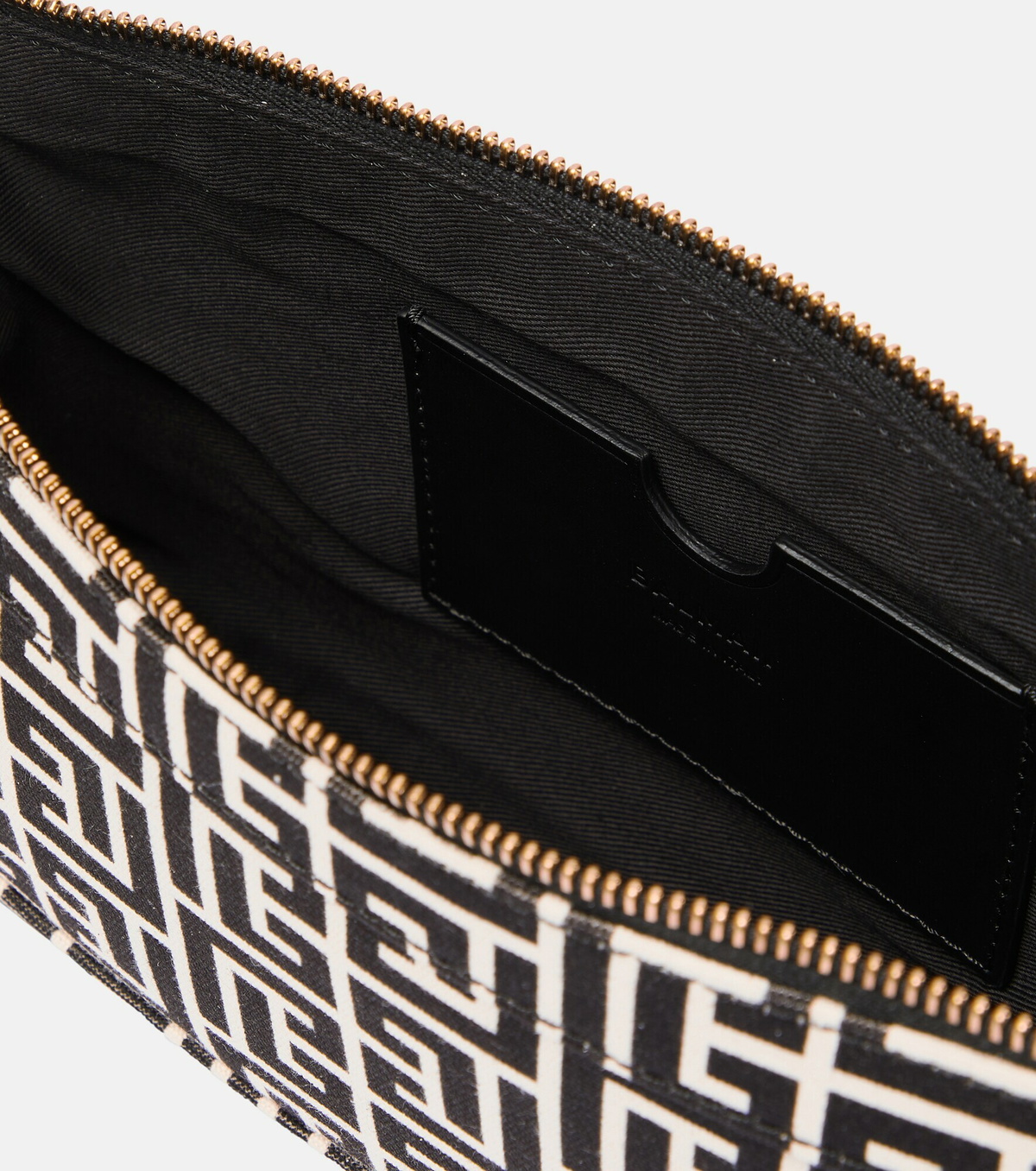 Balmain - Mini canvas crossbody bag Balmain