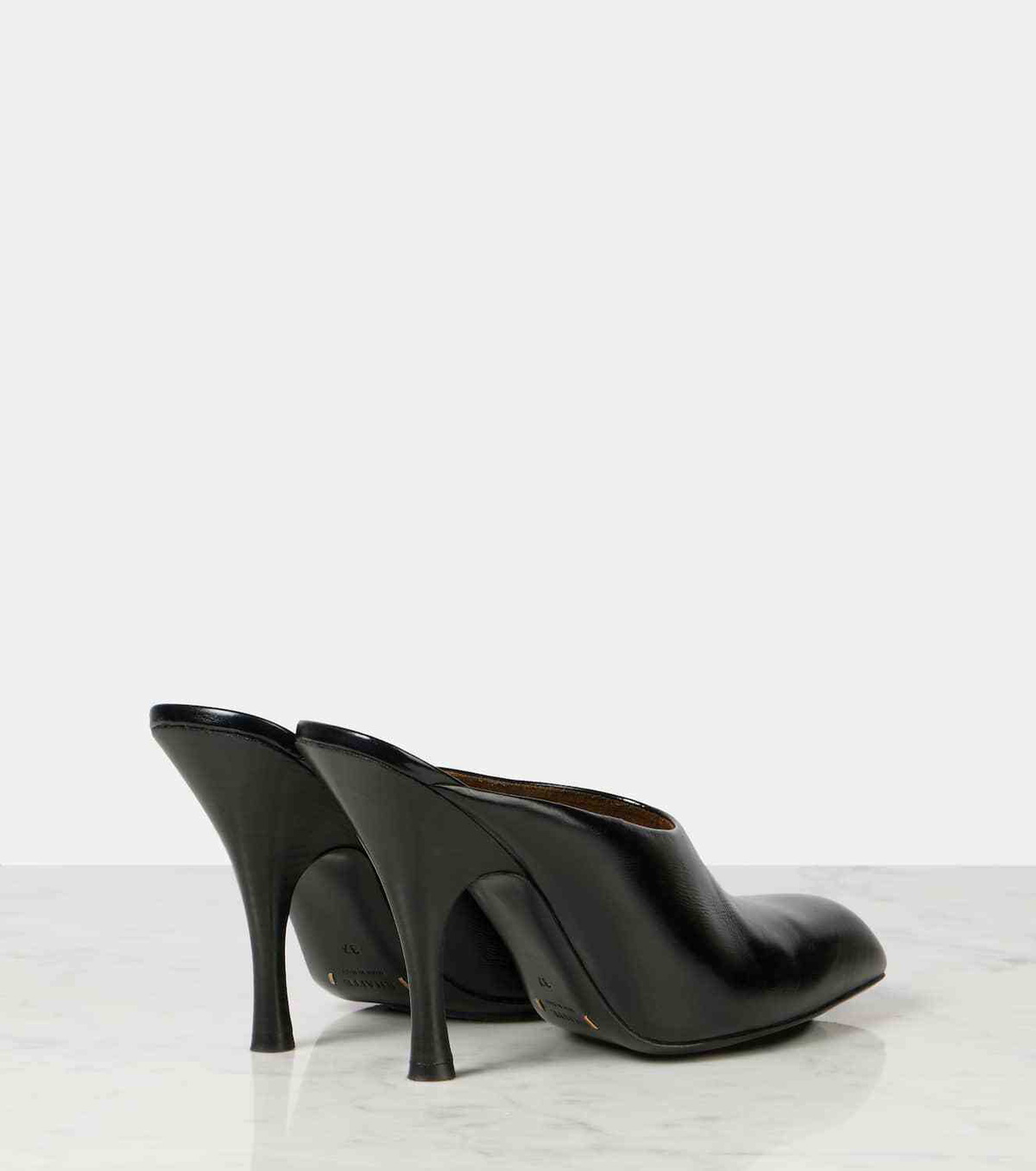 Khaite Colt 100 leather mules Khaite