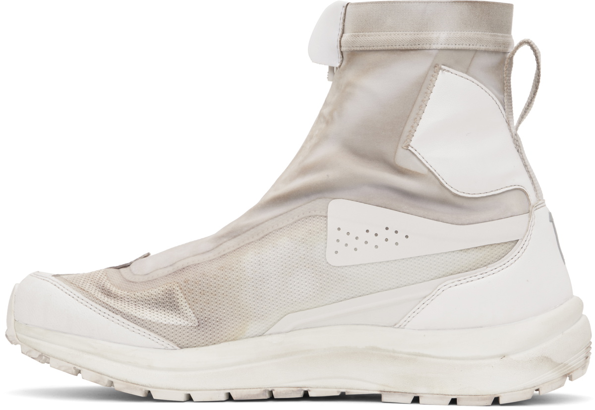 11 by Boris Bidjan Saberi Gray Salomon Edition Bamba 2 High V2 Sneakers ...