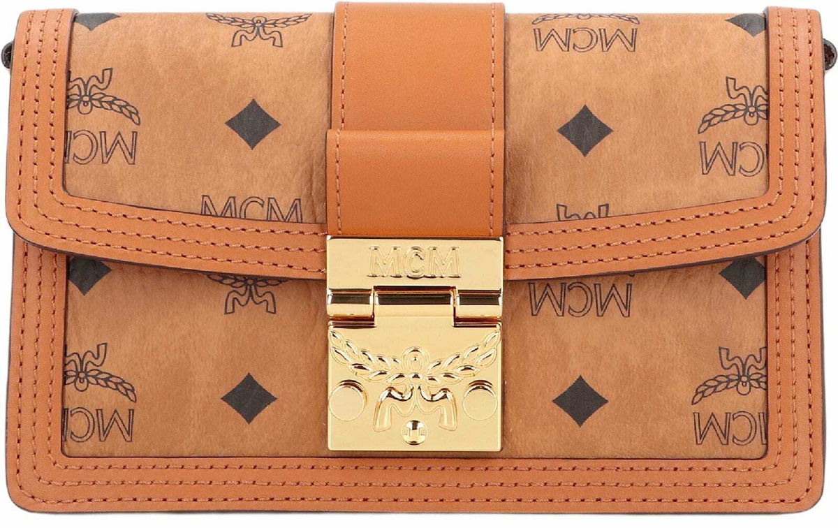 MCM Faux Leather Wallet On Chain MCM