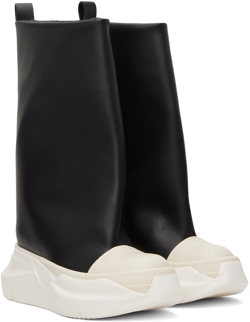 Rick Owens Drkshdw Black Fogachine Boots Rick Owens Drkshdw