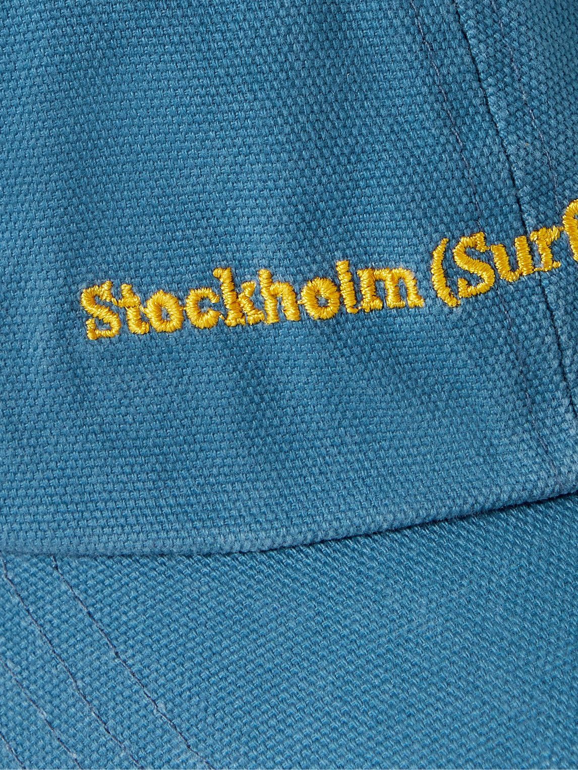 Stockholm Surfboard Club - Logo-Embroidered Cotton Baseball Cap ...
