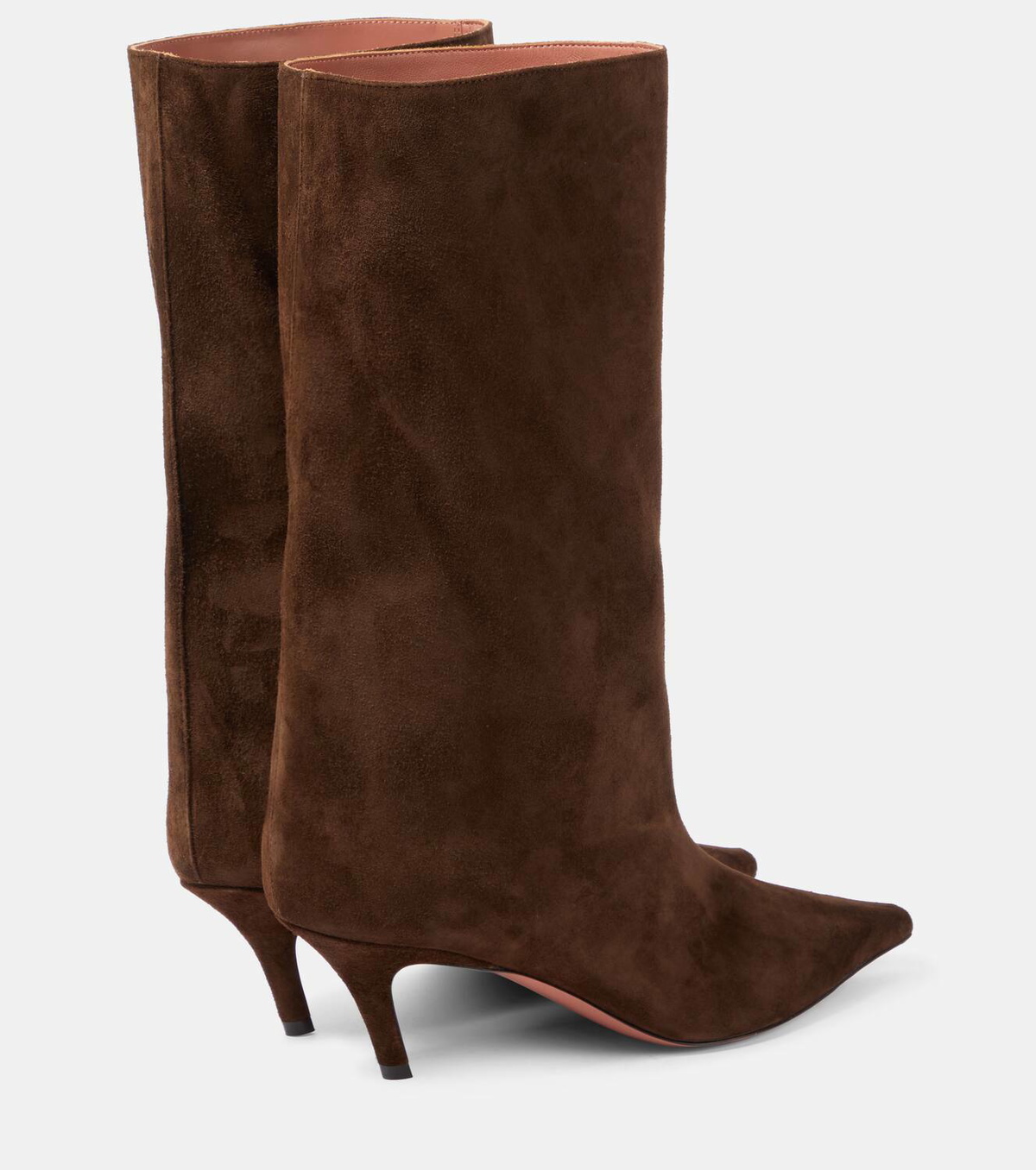 Amina Muaddi Fiona 60 suede knee-high boots Amina Muaddi