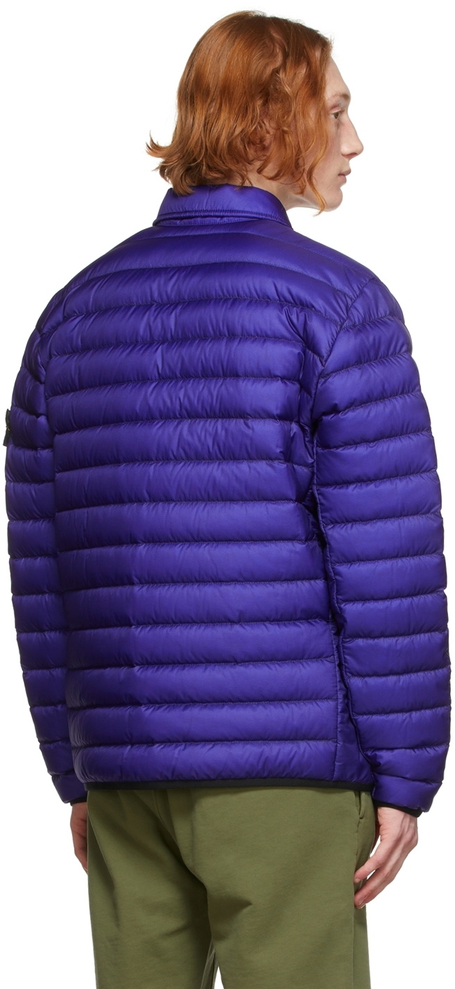 Stone Island Blue Down Bio-Based Jacket Stone Island