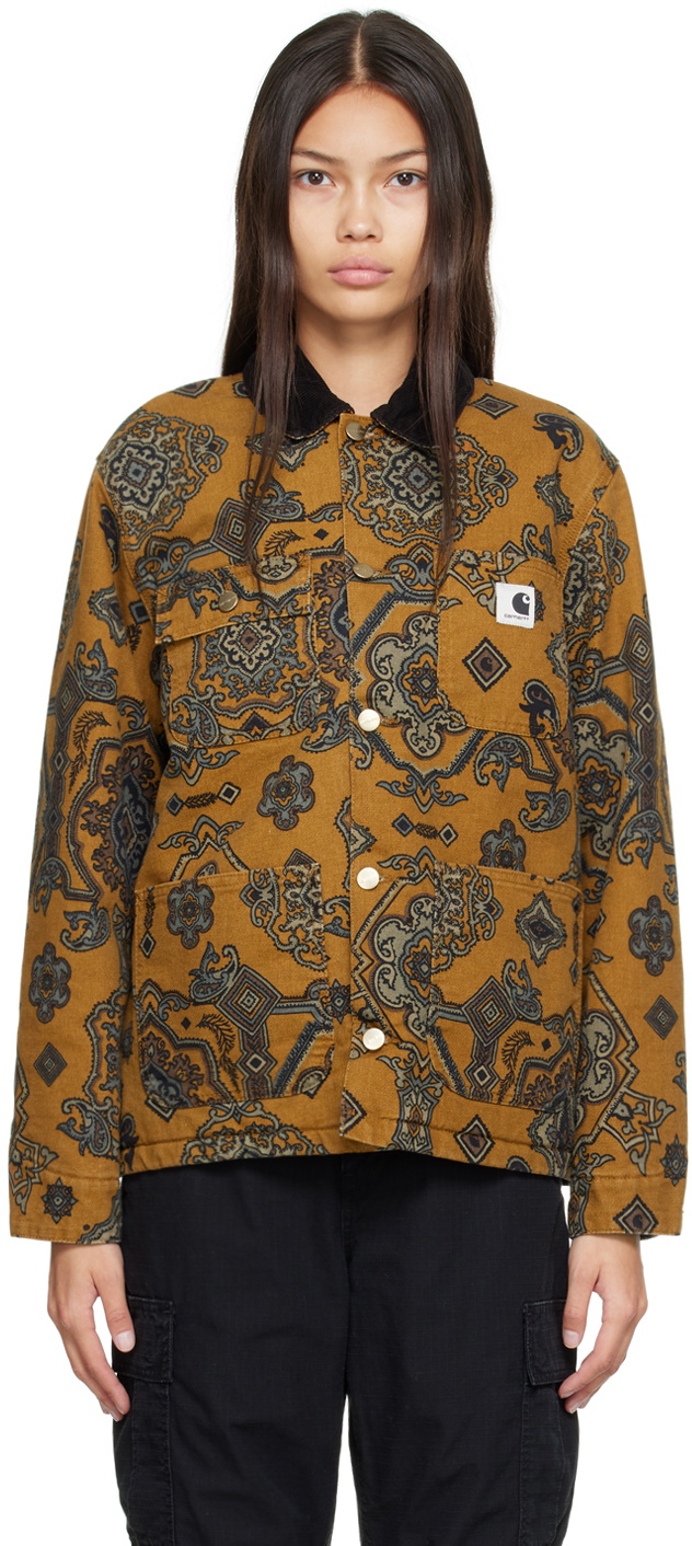 Carhartt Work In Progress Brown Verse Irving Coat Carhartt WIP