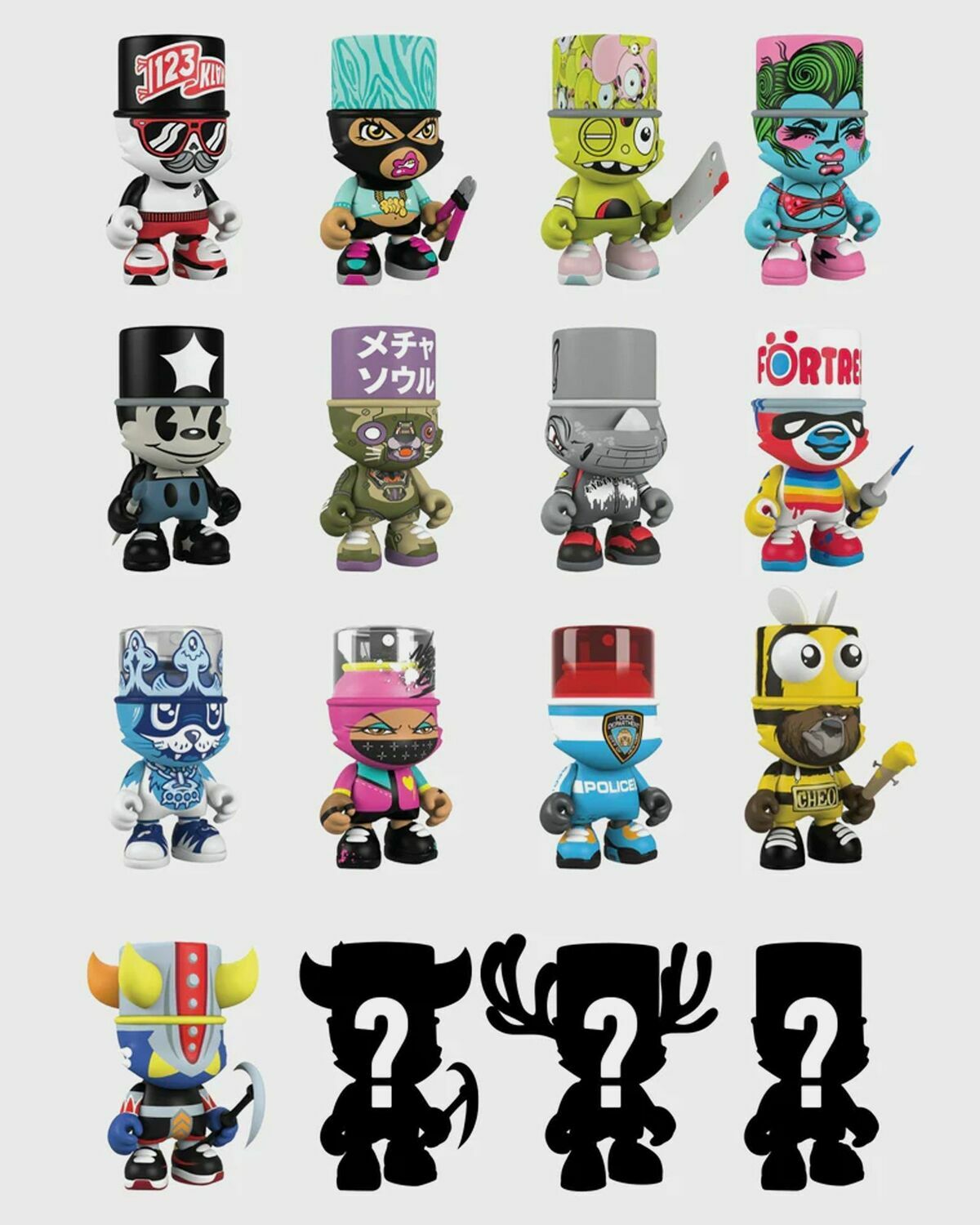 Superplastic Kranky Series One Case Blind Box 1 Piece Multi Toys ...