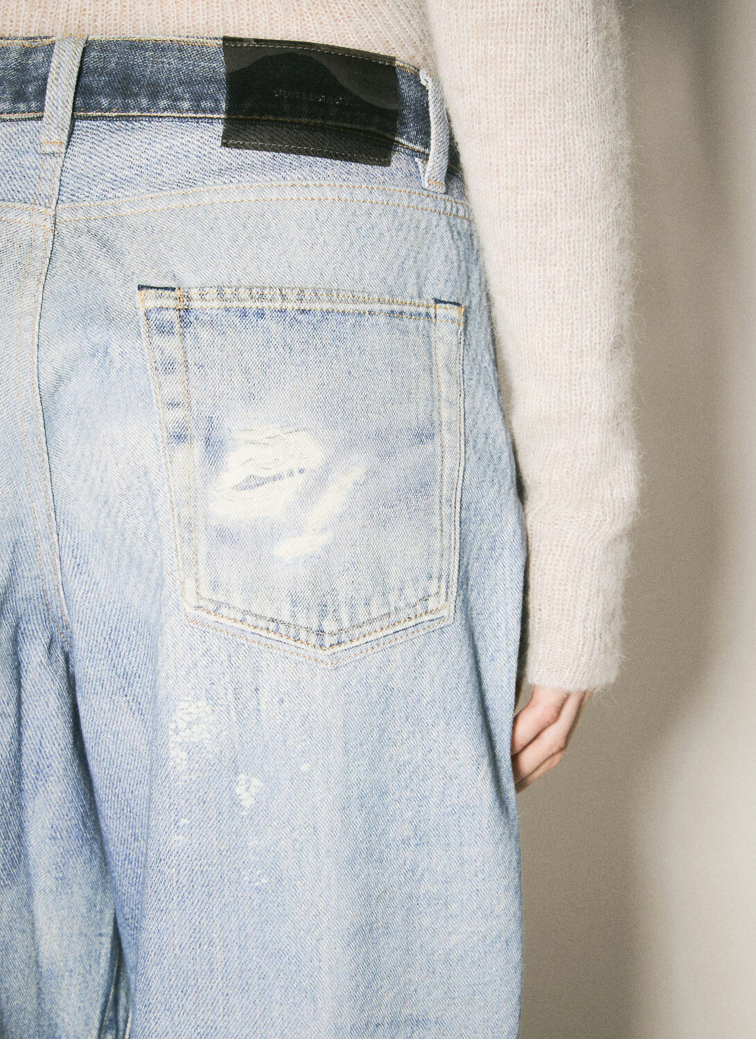 Our Legacy Full Cut Digital Print Jeans Our Legacy