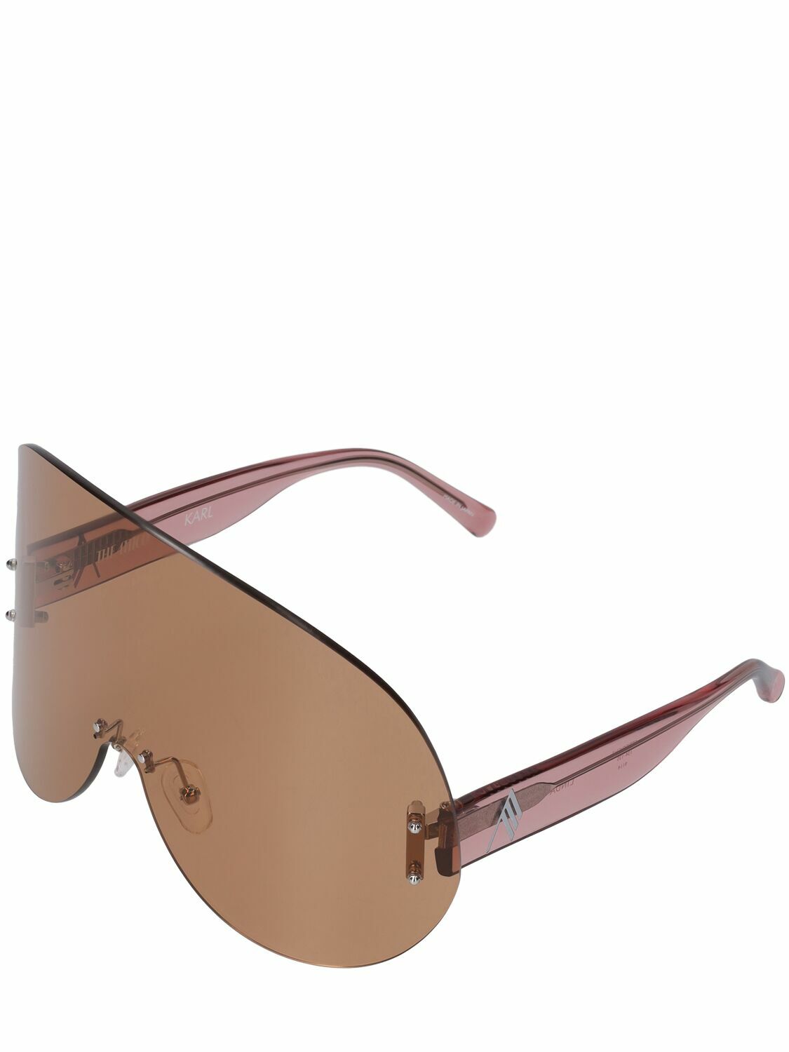 THE ATTICO Karl Oversize Mask Acetate Sunglasses The Attico