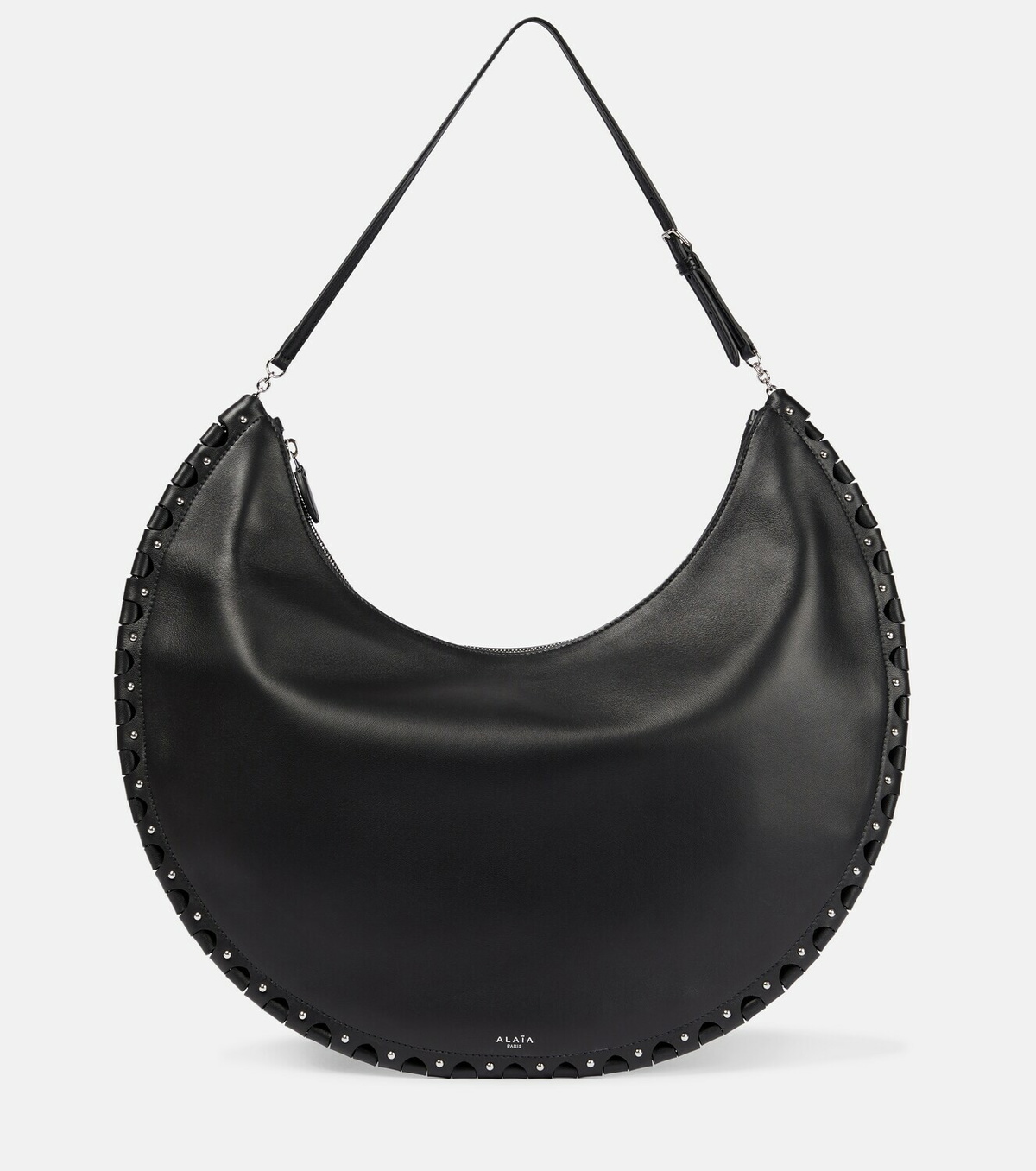 Alaïa Le Demi-Lune Large leather shoulder bag ALAÏA
