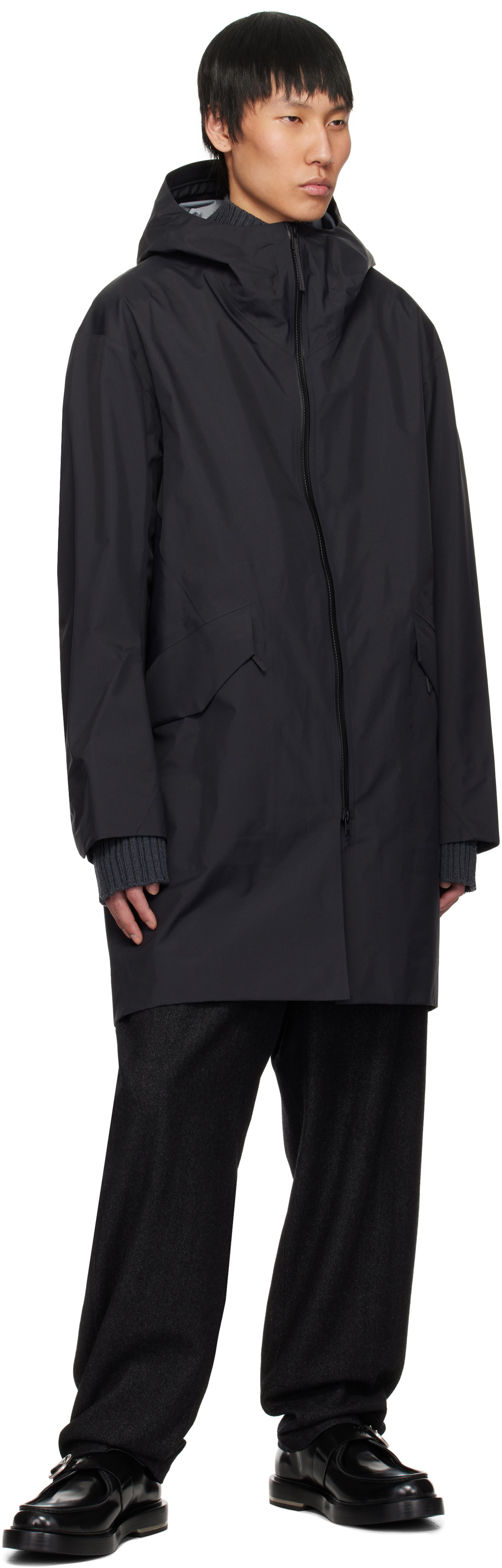 Veilance Black Monitor Coat Arc'teryx Veilance