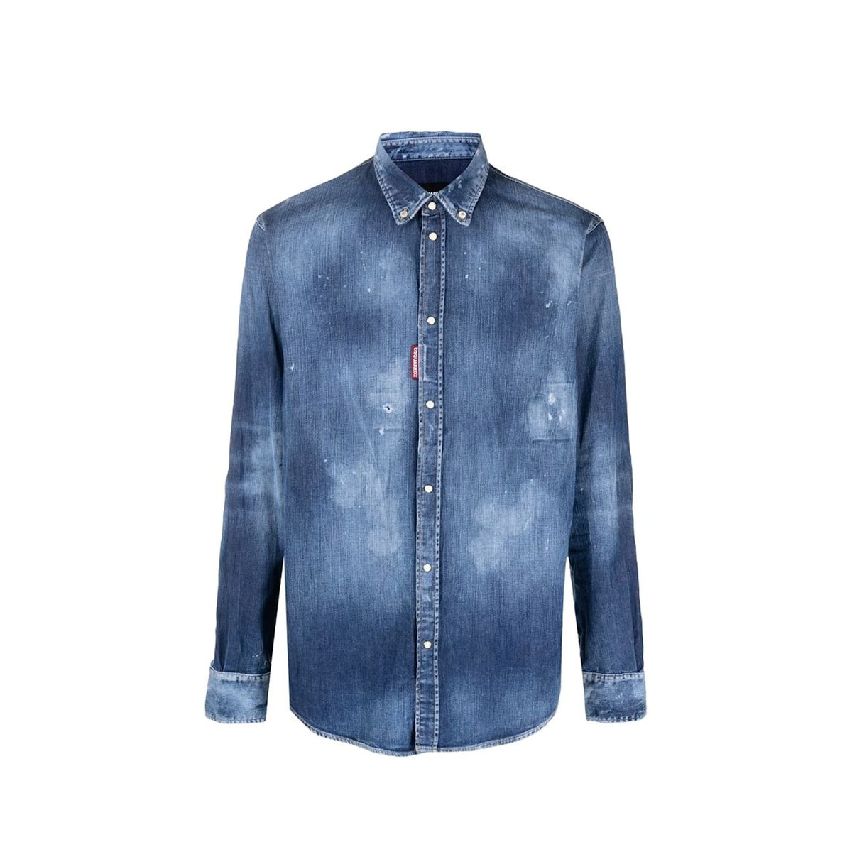 Dsquared2 Distressed Effect Denim Shirt Dsquared2