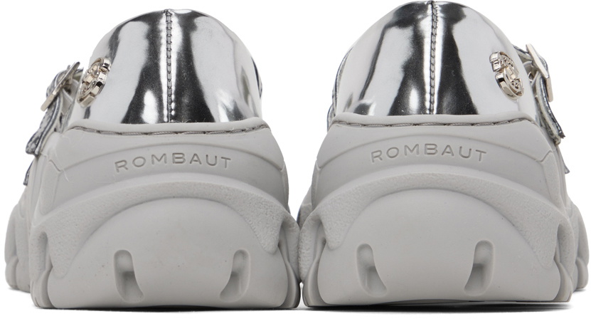 Rombaut SSENSE Exclusive Silver Boccaccio II MJ Ballerina Flats Rombaut