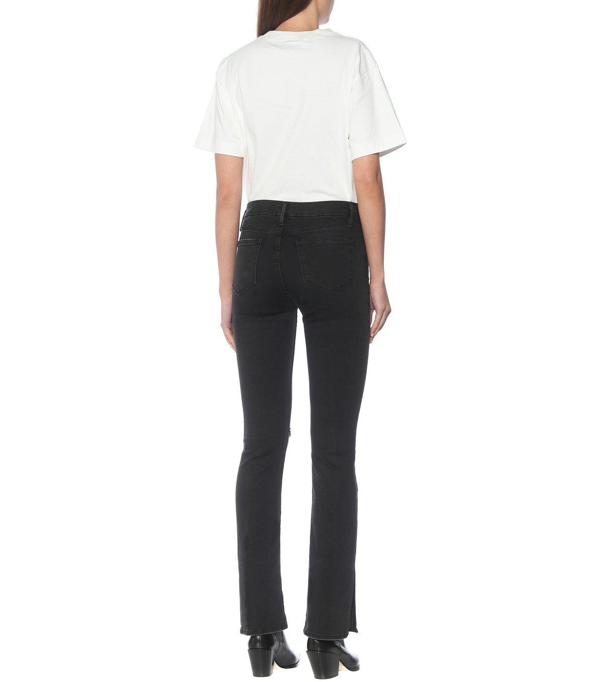 Frame - Le Mini Boot high-rise jeans Frame Denim