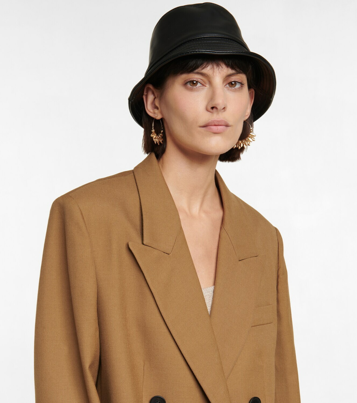 Isabel Marant - Leather bucket hat Isabel Marant