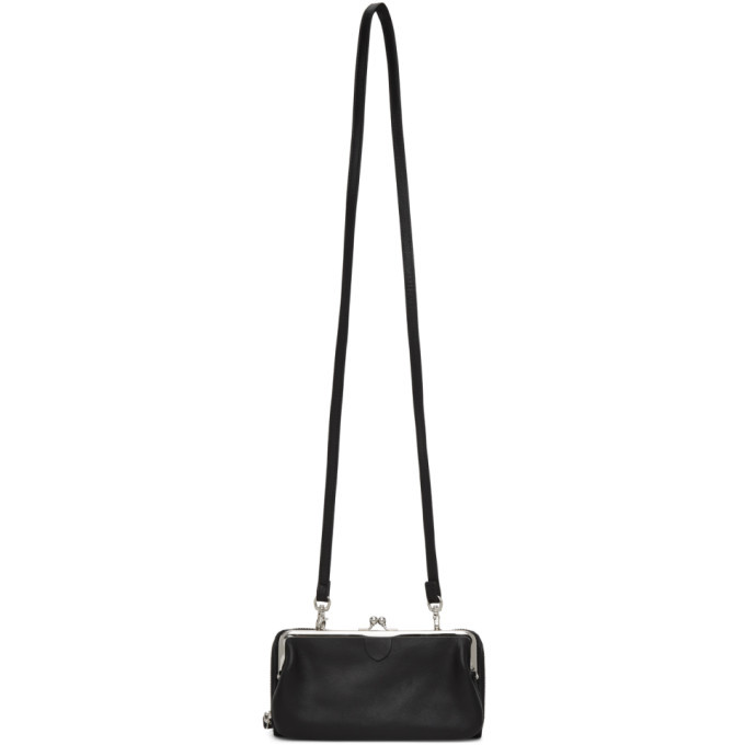 Ys Black Clasp Purse Style Shoulder Bag Ys