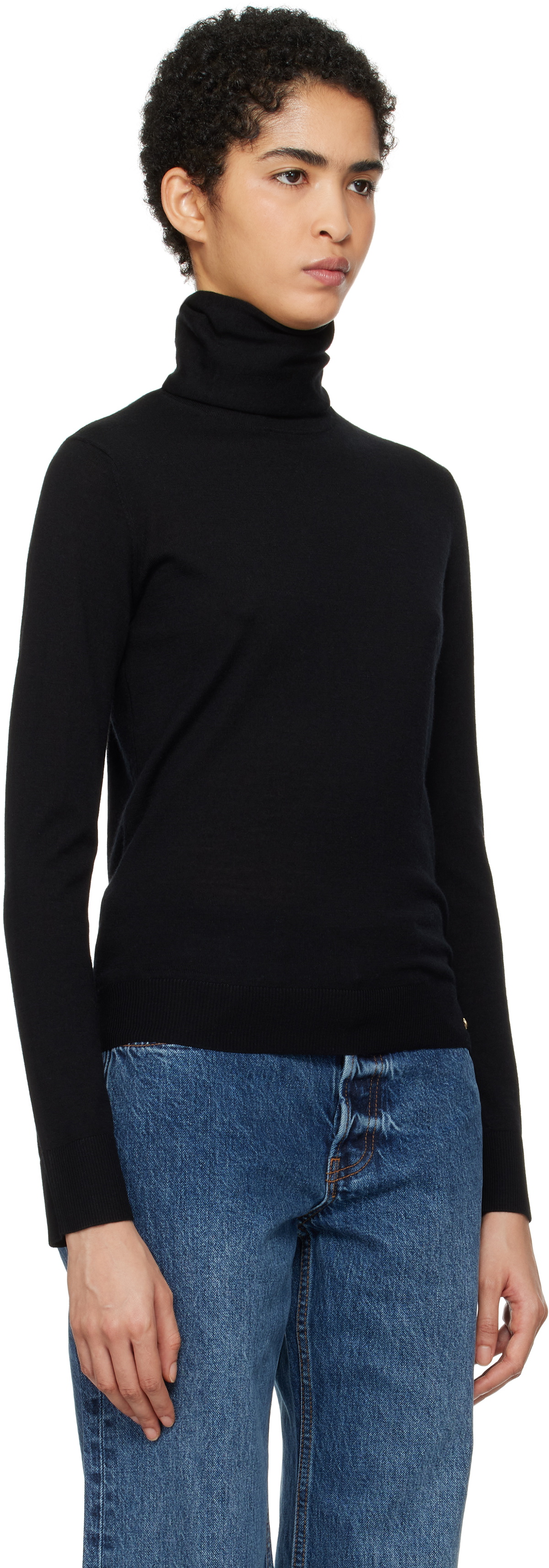ANINE BING Black Ethan Turtleneck ANINE BING