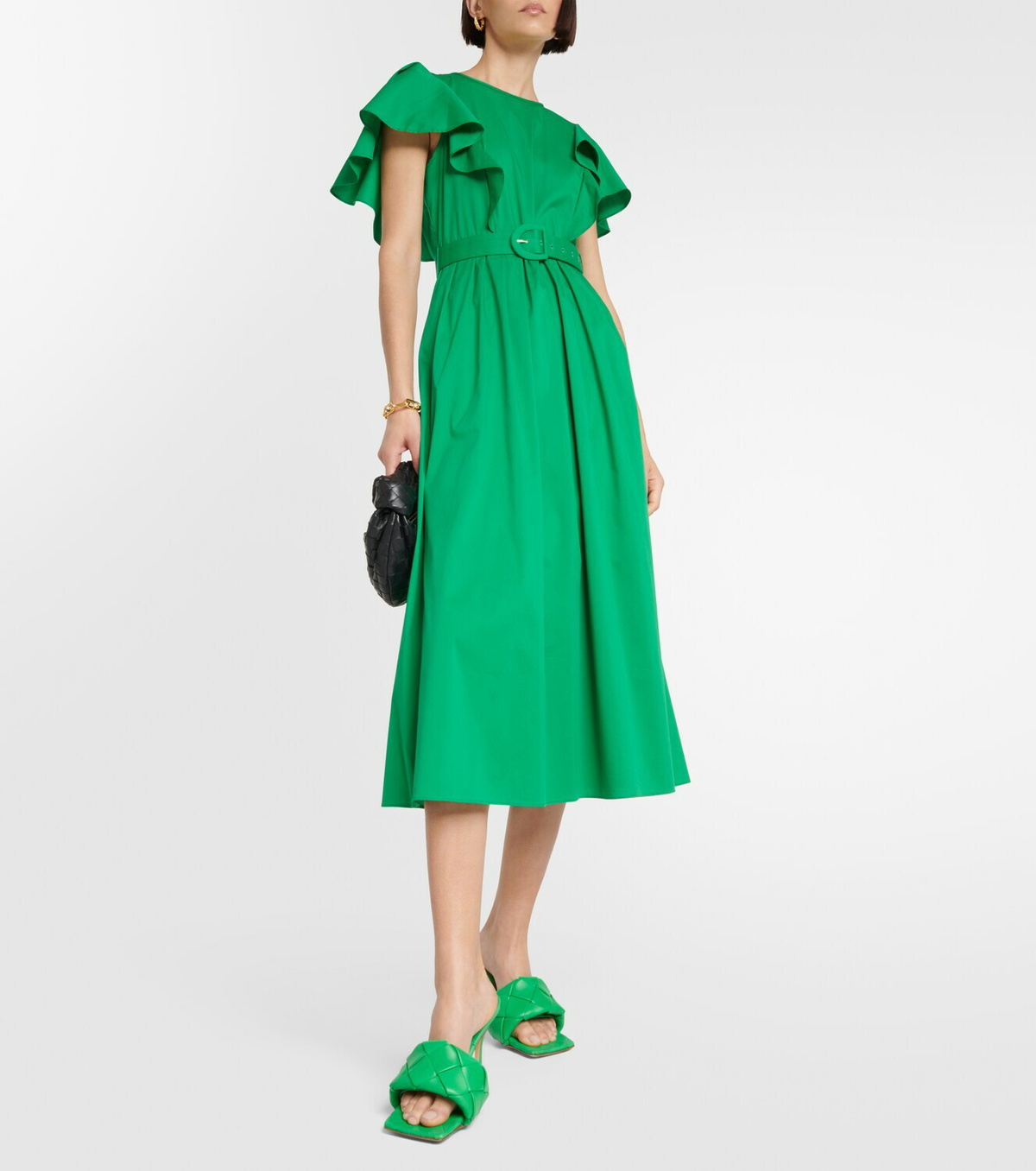 Diane von Furstenberg Ruffled midi dress Diane von Furstenberg