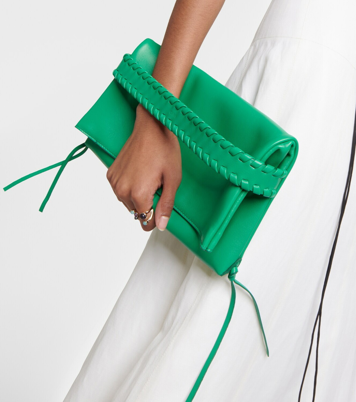 Chloe - Mony leather clutch Chloe