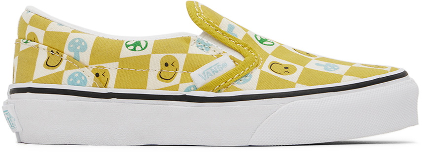 Vans Kids Yellow Classic Little Kids Sneakers Vans
