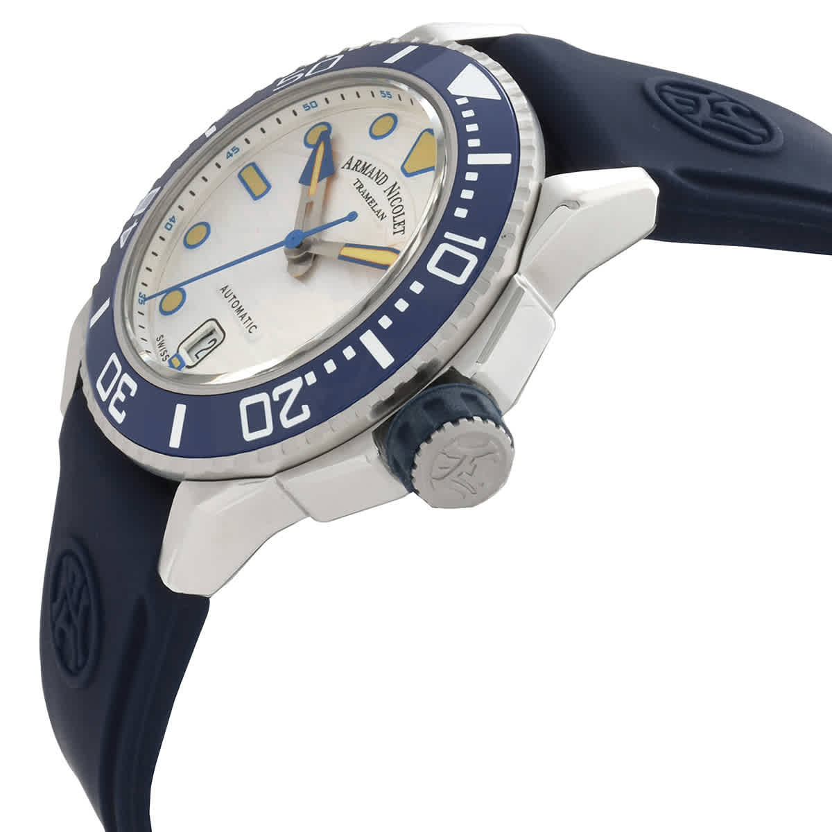 Armand Nicolet JSH Automatic White Dial Mens Watch A481PGU-AU-GG2710U ...