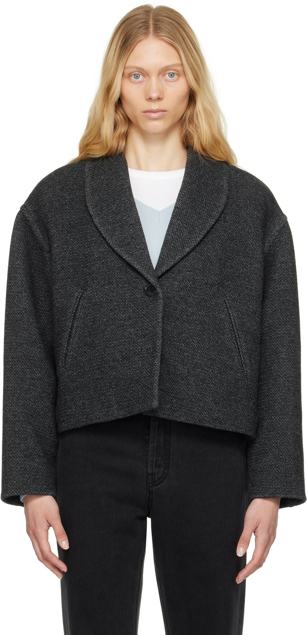 Isabel Marant Etoile Gray Lanna Jacket Isabel Marant Etoile