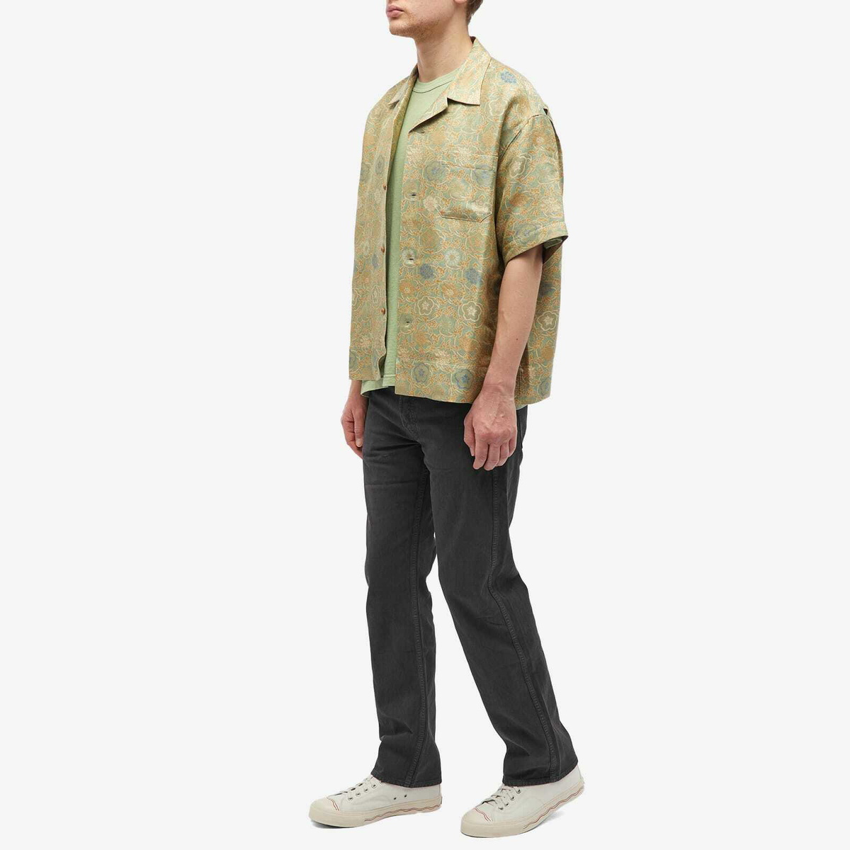 Visvim Men's Fluxus 01 Pants in Black Visvim