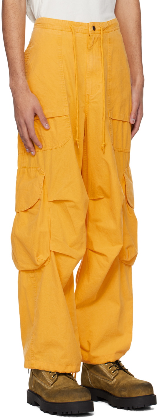 Entire Studios Yellow Freight Cargo Pants Entire Studios