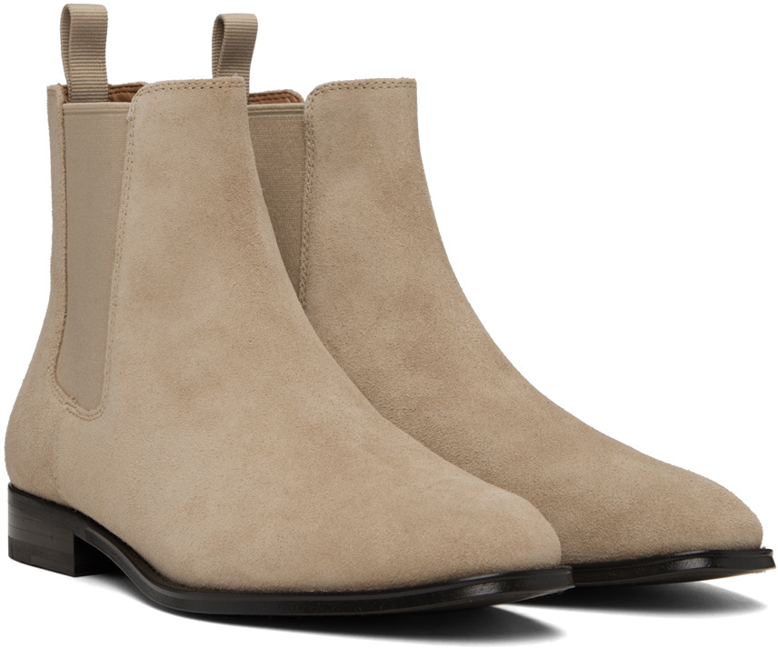 Coach 1941 Beige Metropolitan Chelsea Boots Coach 1941