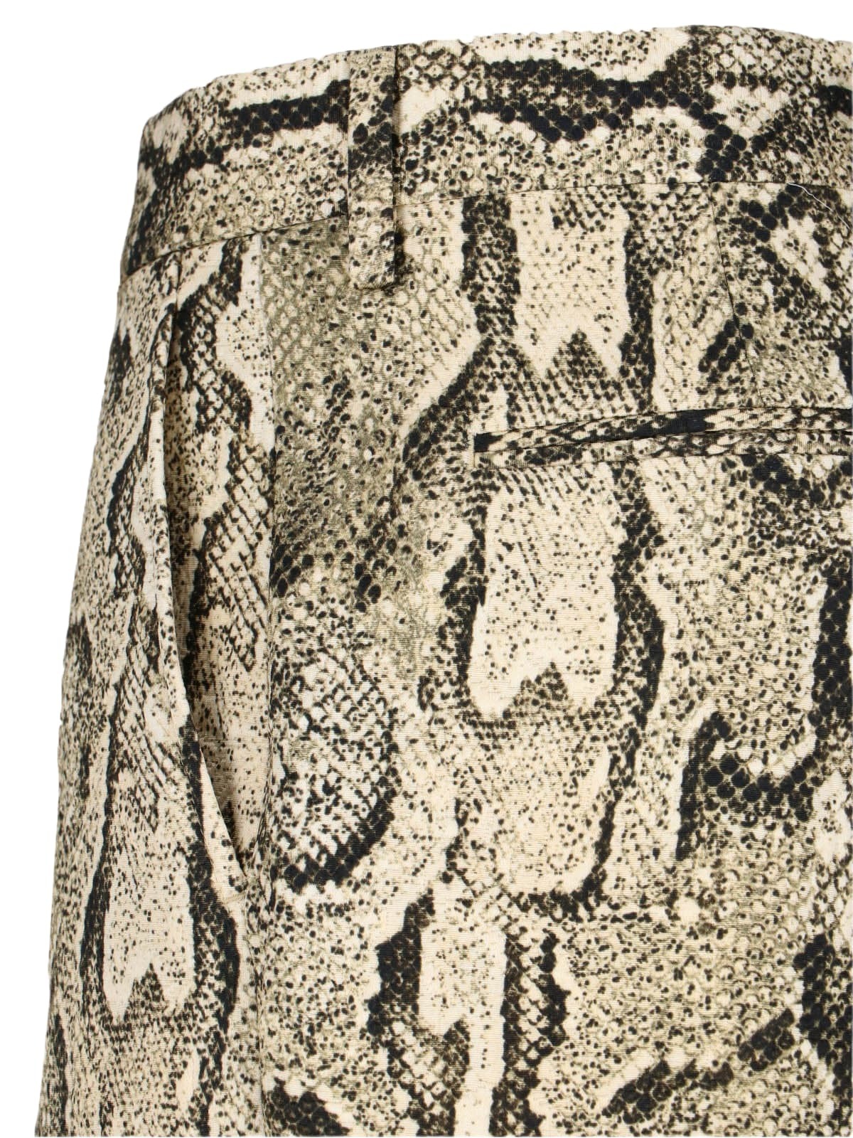 Dries Van Noten Python Print Pants Dries Van Noten