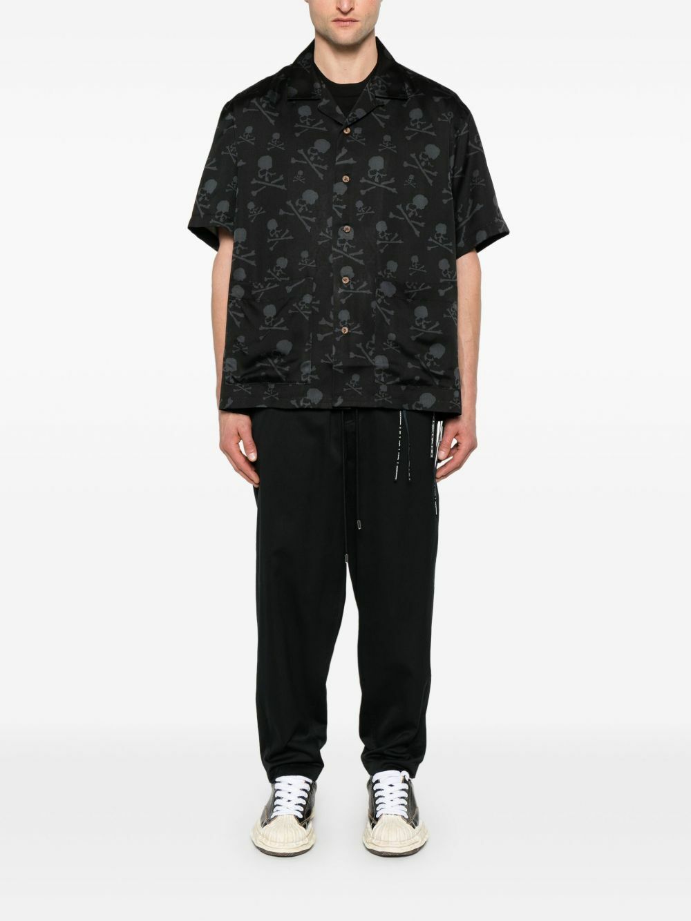 Mastermind Japan Skull Silk Shirt mastermind JAPAN