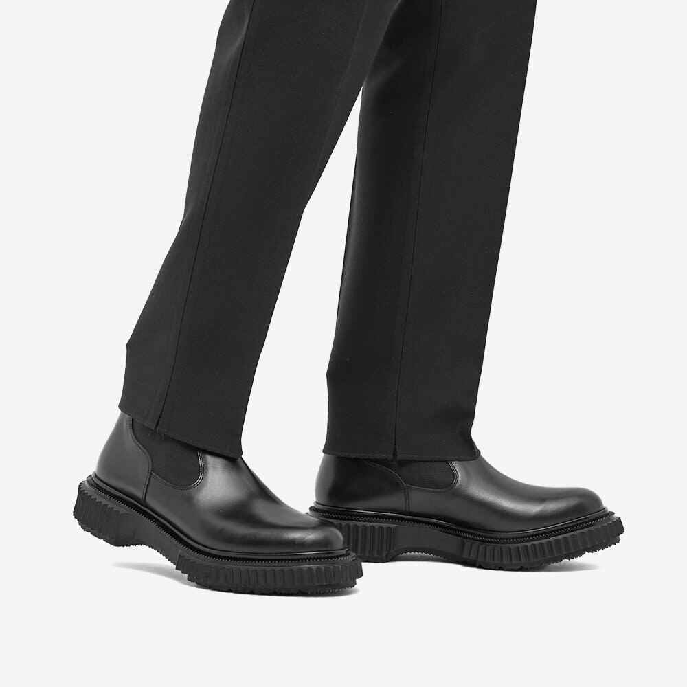 Adieu Men's Type 191 Low Chunky Chelsea Boot in Black Adieu