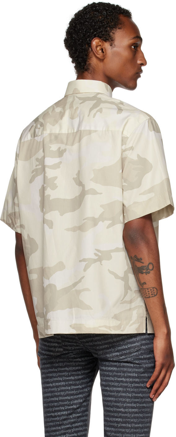 Givenchy Beige Button Up Shirt Givenchy