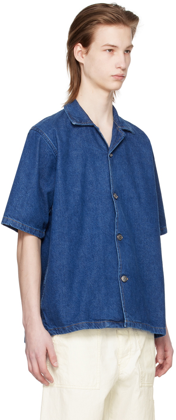 Sunflower Indigo Loose Denim Shirt Sunflower
