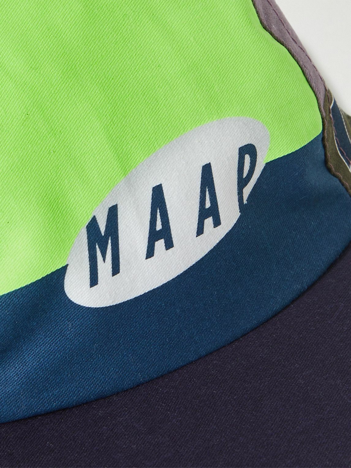 MAAP - League Logo-Print Colour-Block Twill Cycling Cap MAAP