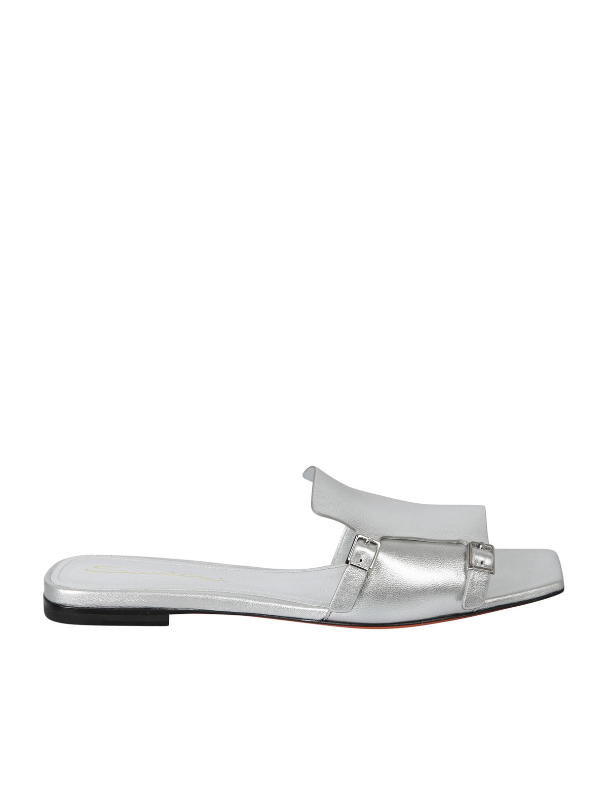 Santoni Double Buckle Sandals Santoni