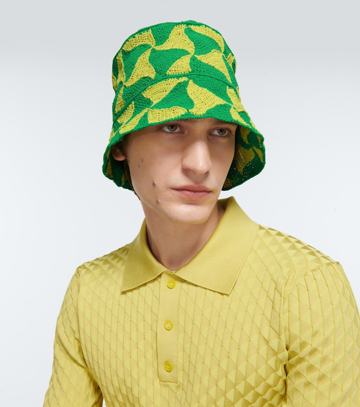 Bottega Veneta - Crochet bucket hat Bottega Veneta Bottega Veneta - Crochet bucket hat Bottega Veneta