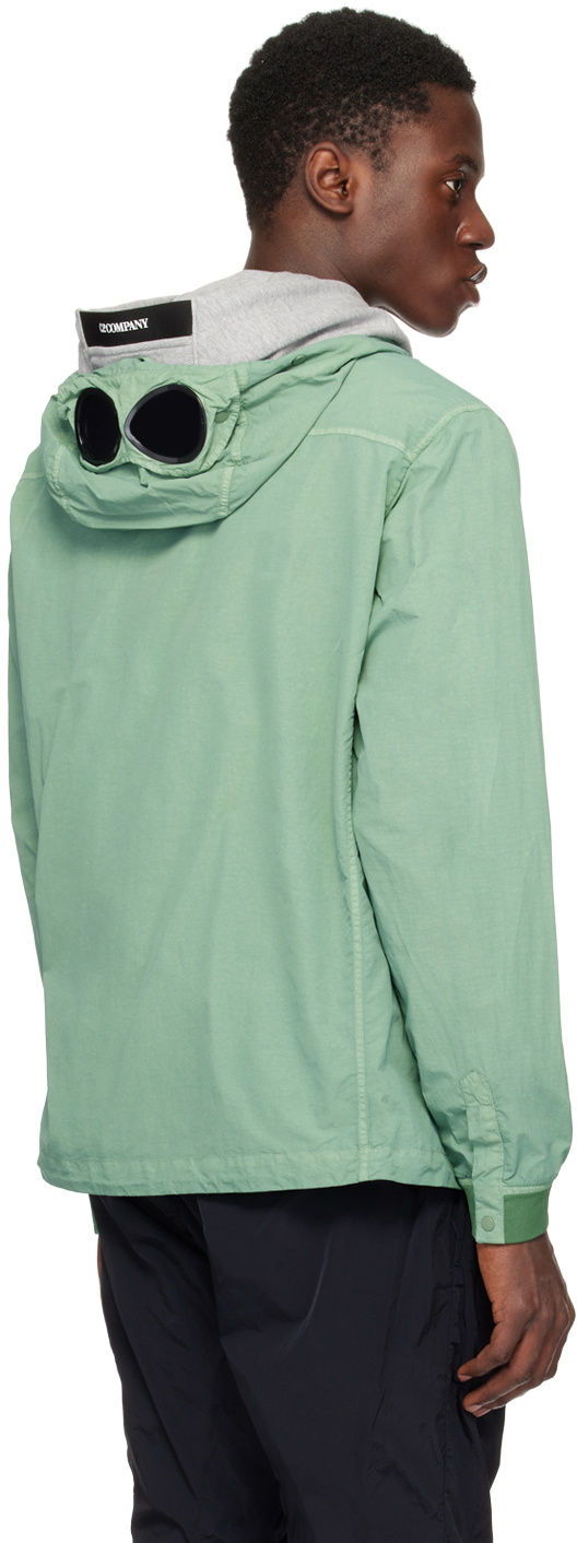 C.P. Company Green Goggle Jacket C.P. Company