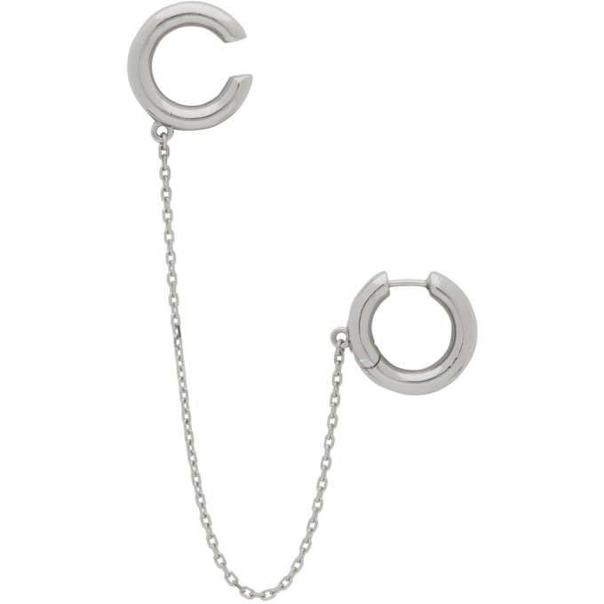 Alan Crocetti Silver Mini Loophole Earring Alan Crocetti