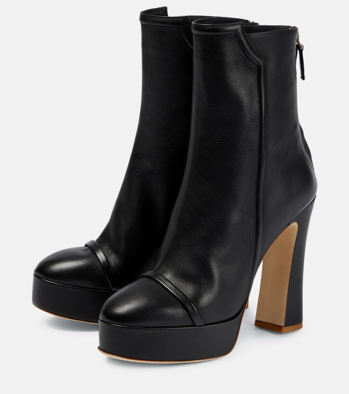 Malone Souliers Alexa platform leather ankle boots Malone Souliers