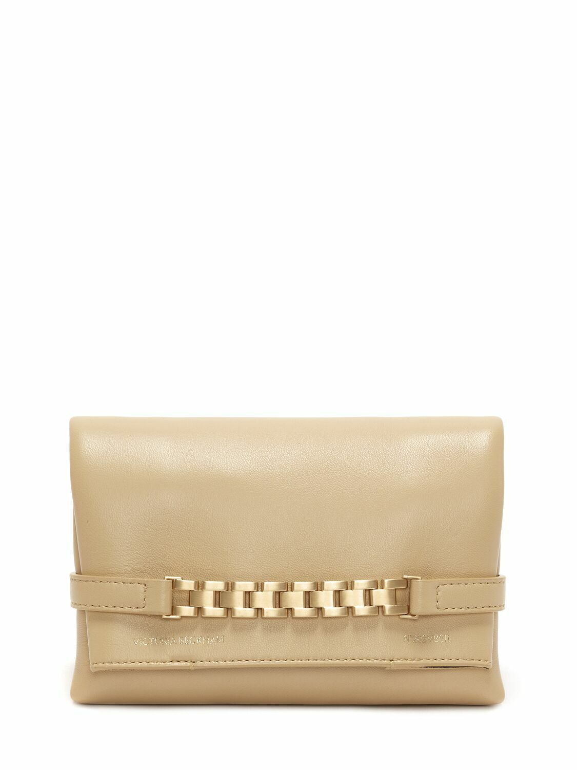 VICTORIA BECKHAM Mini Chain Leather Pouch W/strap Victoria Beckham