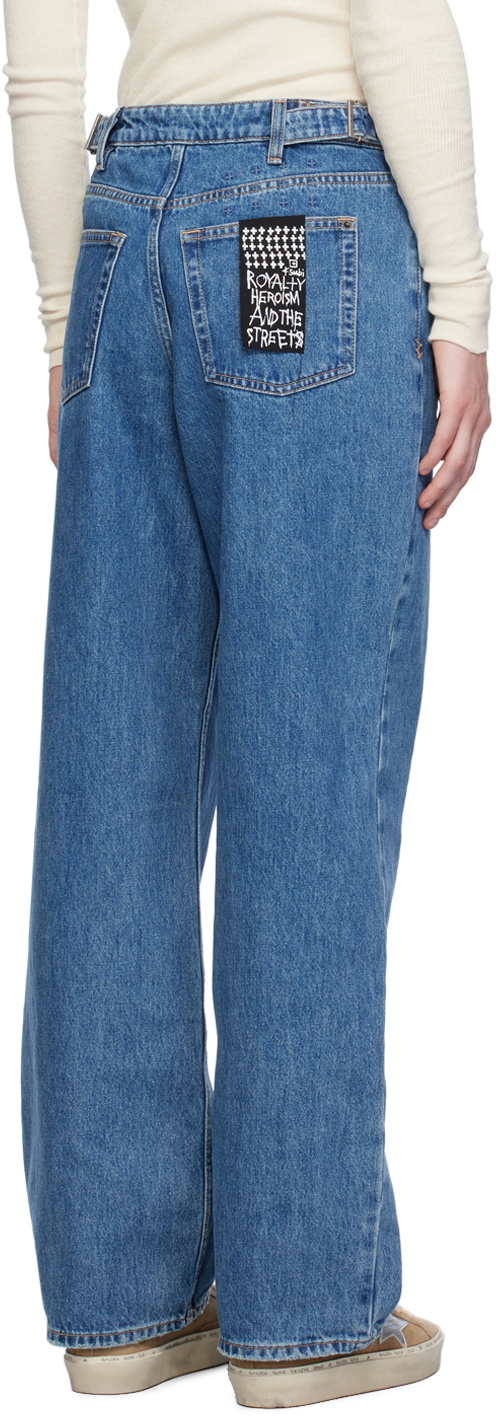 Ksubi Blue Low Rider Jeans Ksubi