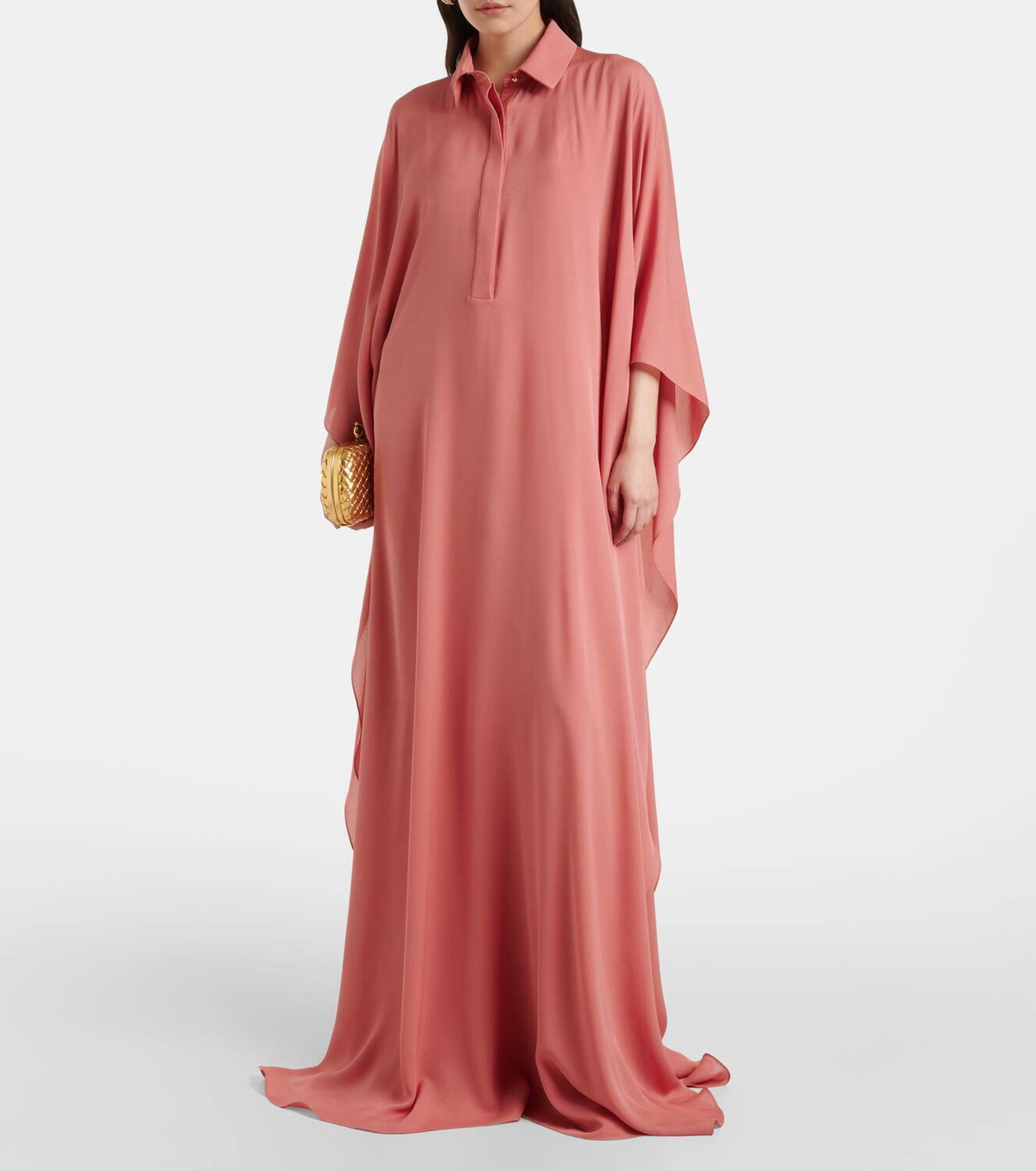 Elie Saab Floral silk kaftan Elie Saab