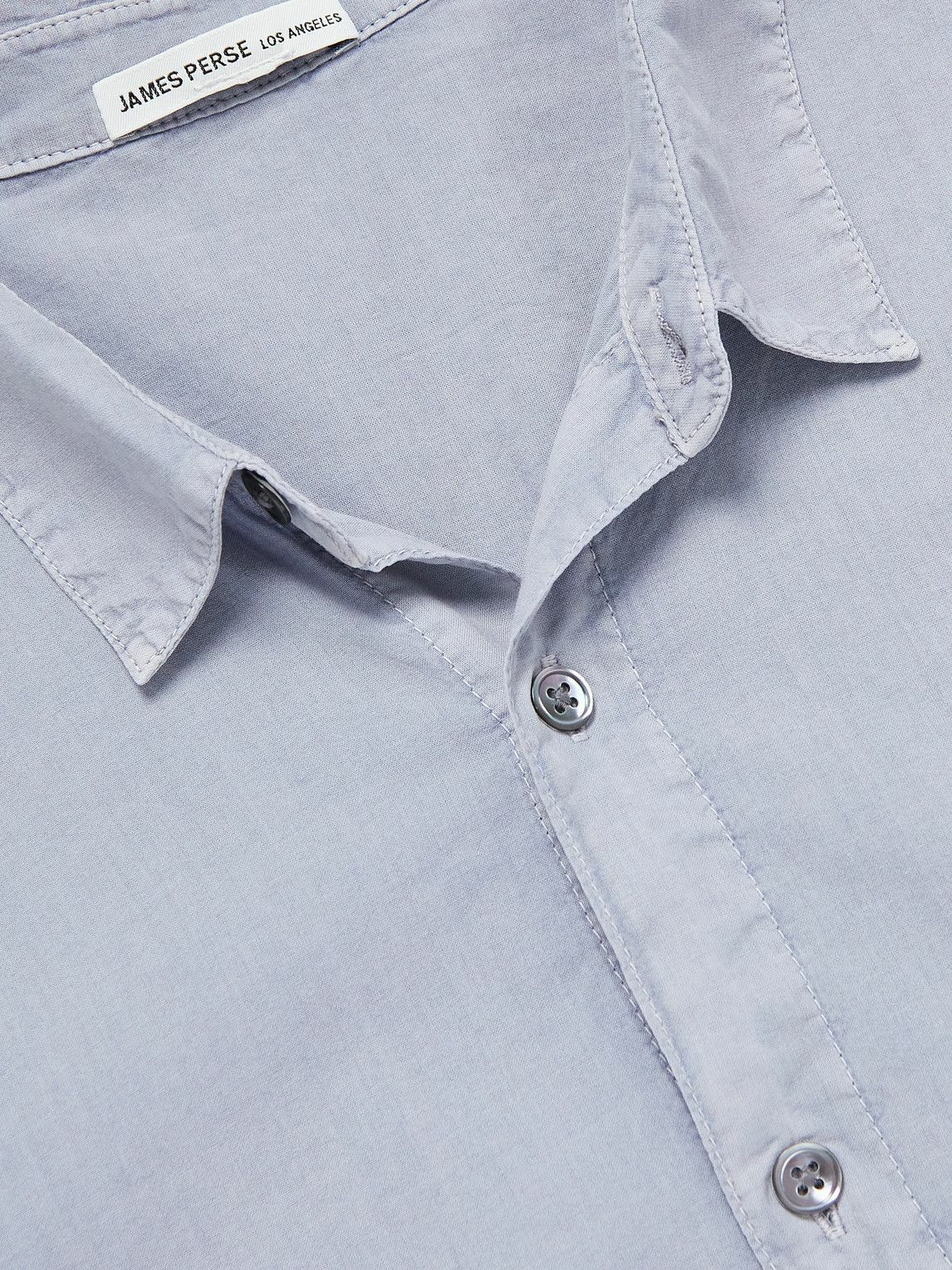 James Perse - Standard Cotton Shirt - Blue James Perse