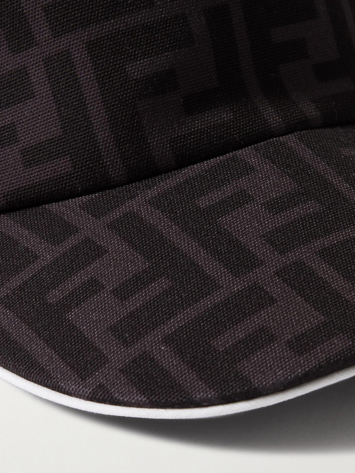 FENDI - Logo-Print Canvas Baseball Cap Fendi